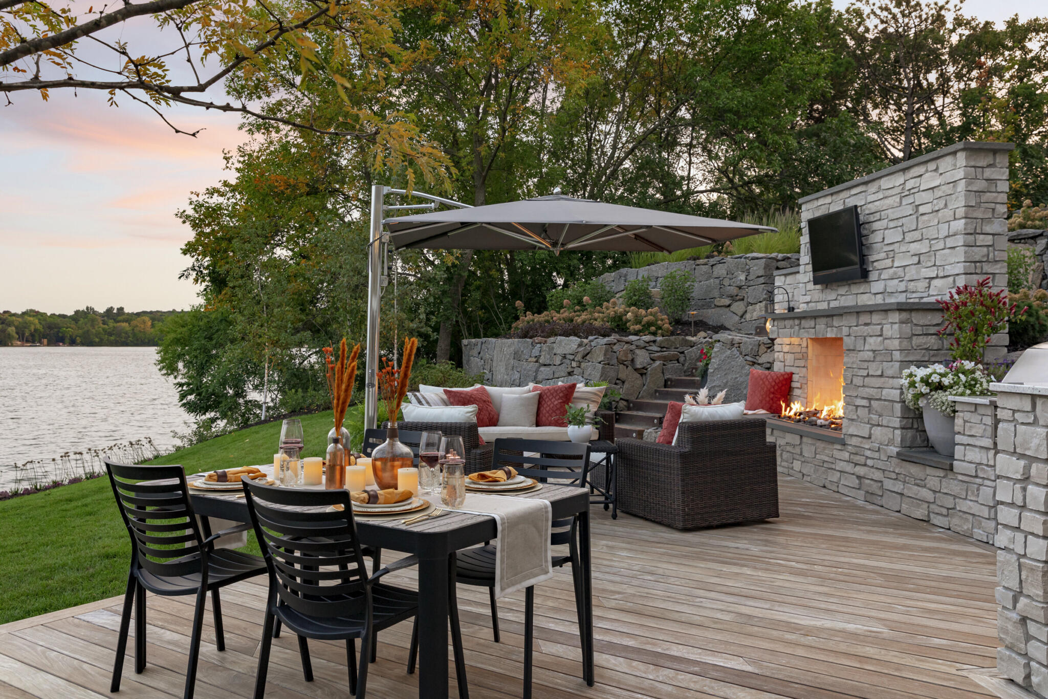 Hardscapes 101: Top Design Ideas for Your Lakefront Landscape